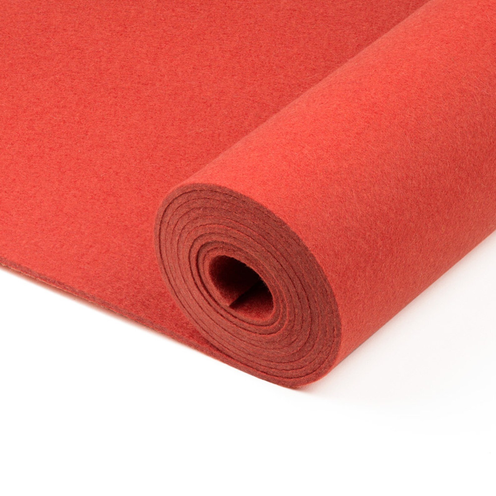 Designer Wool Felt by Foot // Mango Solid Tone // 70.9 | Etsy