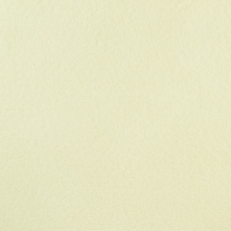 Acrylic Felt Sheets // Ivory // 9 X 12 X 3/64 - Etsy
