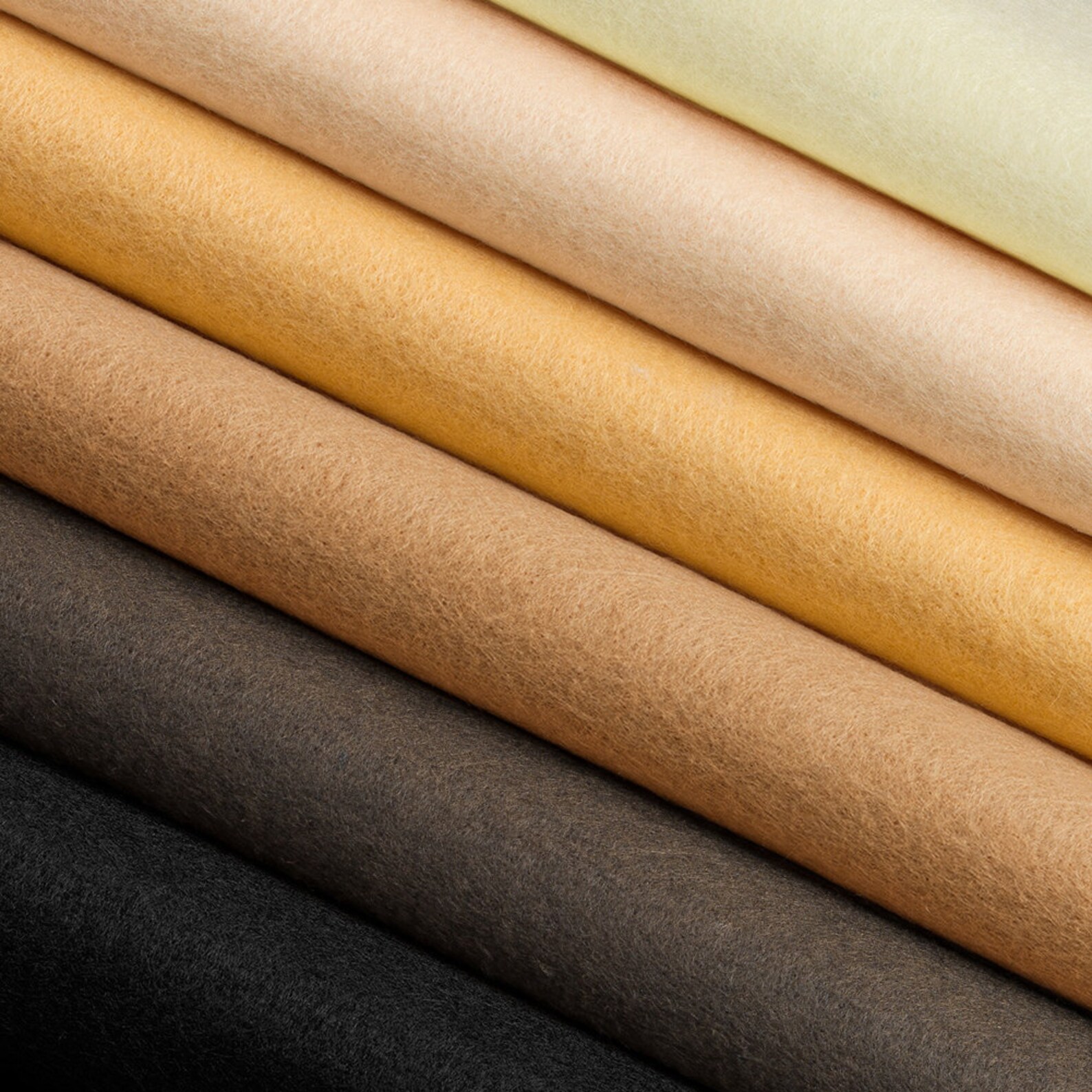 Acrylic Felt // Color Palette // Skin Tones // Craft Felt - Etsy