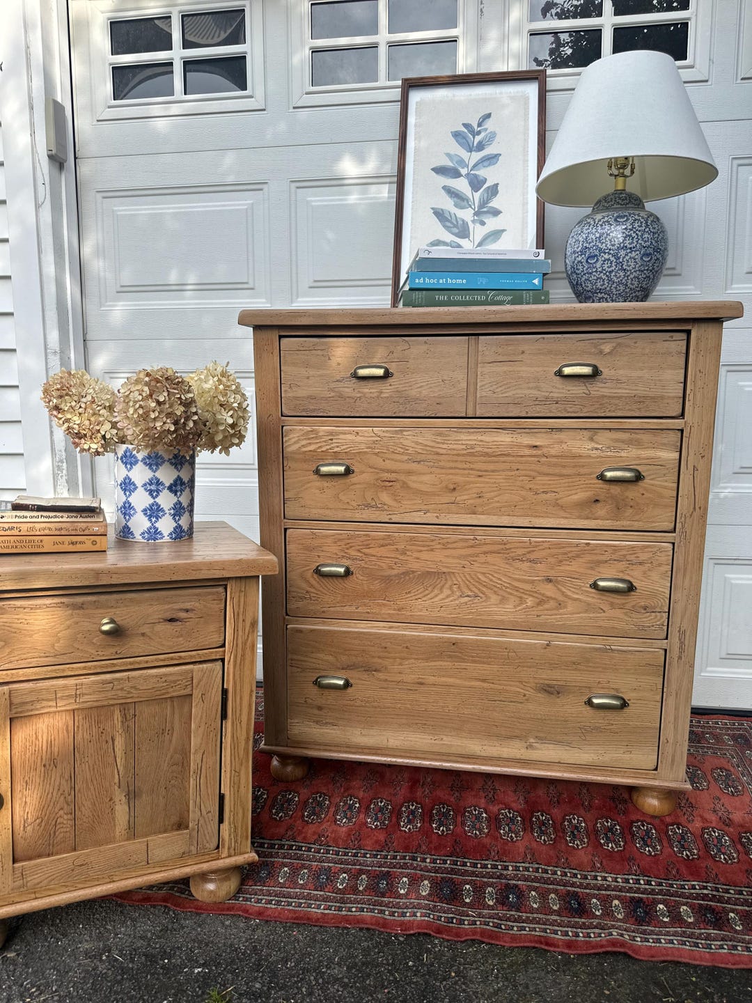 SOLD!! Knotty Pine Dresser and Night Stand - Etsy