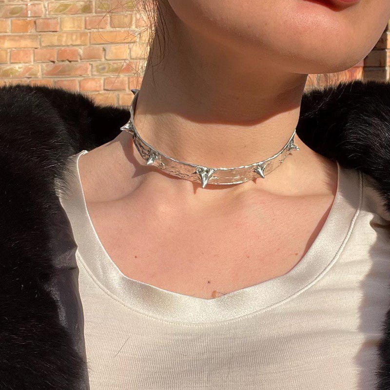 Metal Choker - Etsy