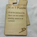 24 in 1 Puzzle - Etsy