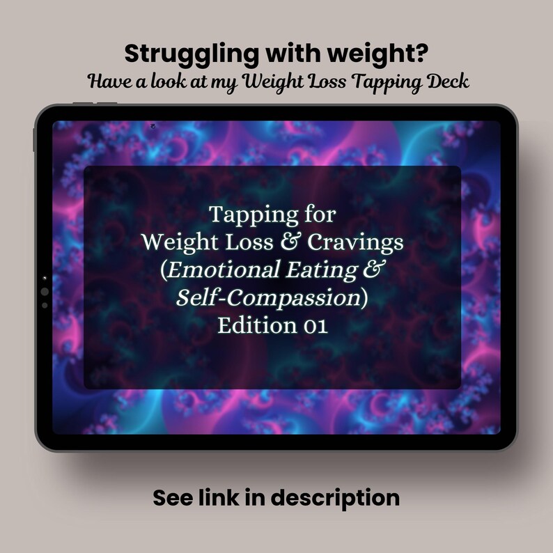 EFT Tapping Cards for Resiliency Flapper Art With Playful Retro ...