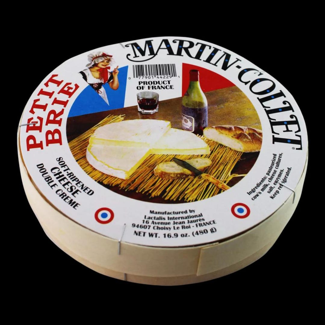 Brie Brought to You by Martin-collet, Produced in France. 9/16.9oz - Etsy