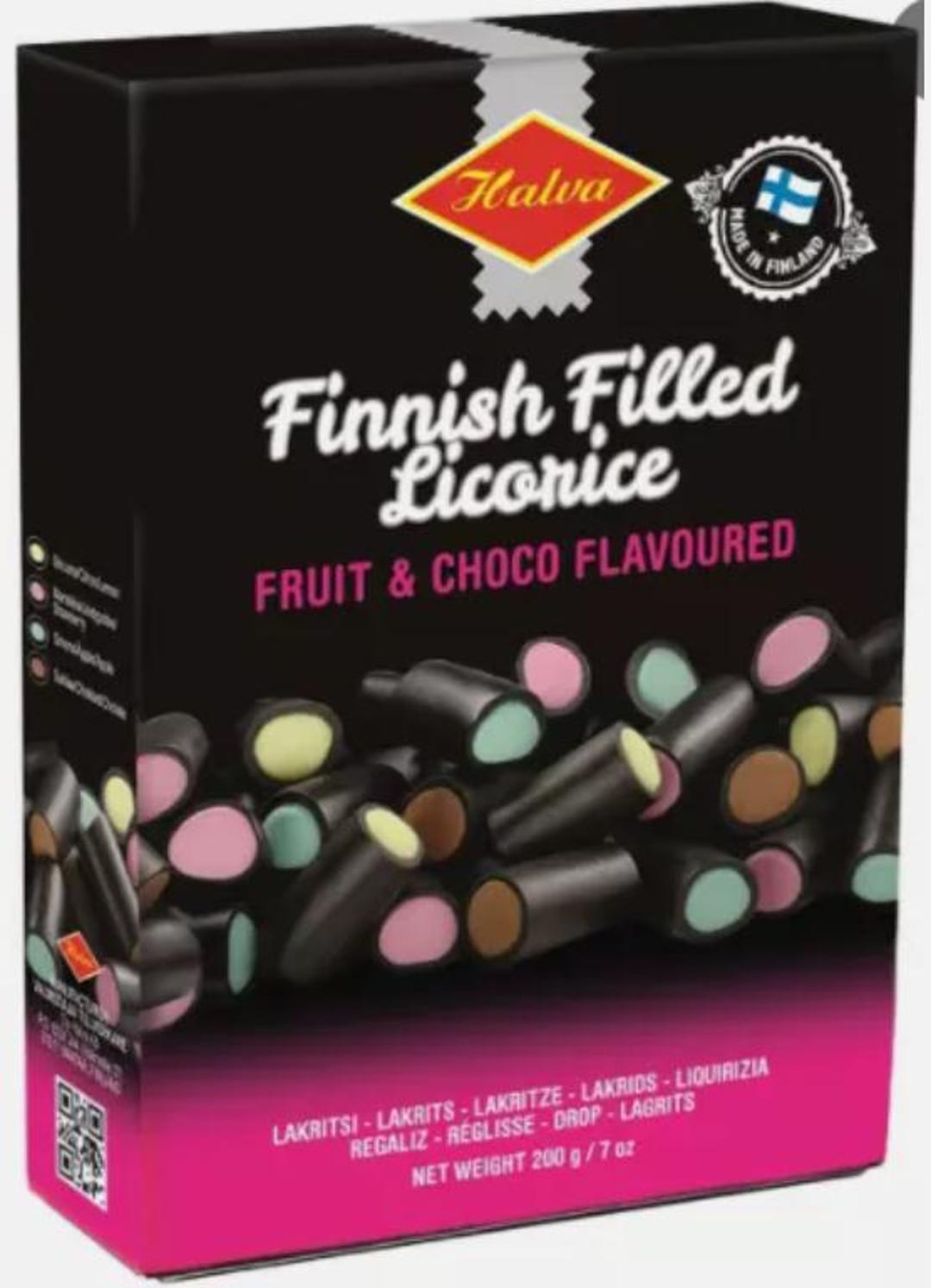 Halva Finnish Filled Licorice ) 200g/7oz!! Us Seller!! 2 Box - Etsy