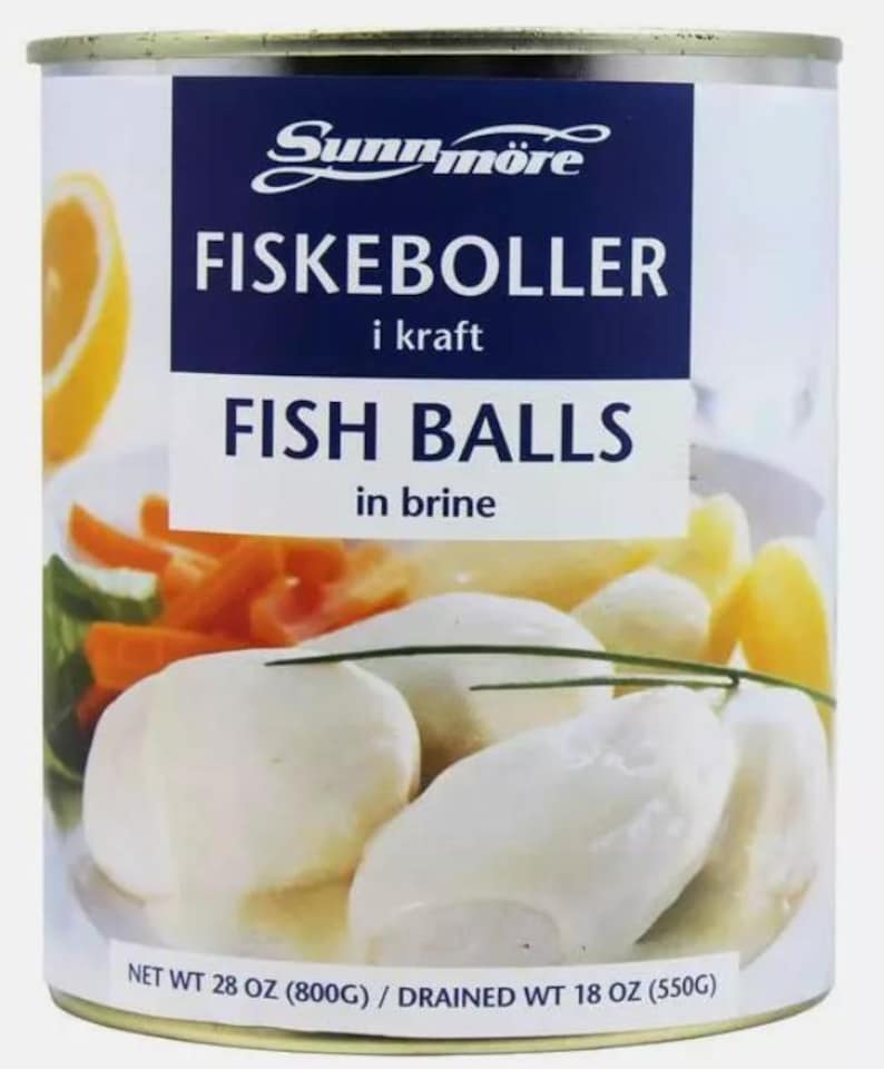Norwegian Fiskeboller Sunnmore Express Shipping !! US SELLER !! 5 Cans ...