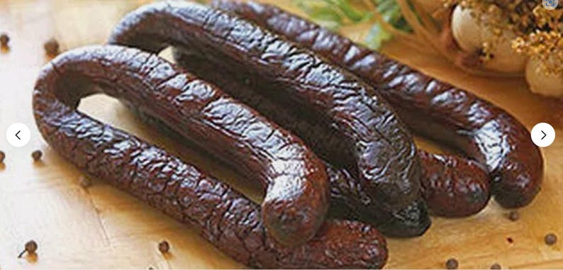 Krainerwurst German Smoked Sausage Ready to Eat !! US SELLER !! 3LB - Etsy