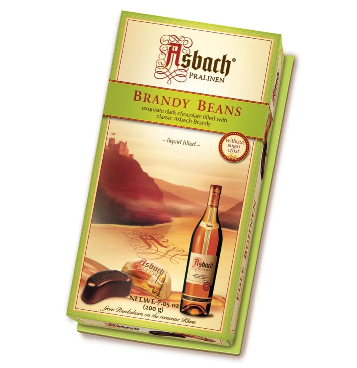 Asbach® Brandy Beans Dark Chocolates Filled With German Asbach Brandy ...