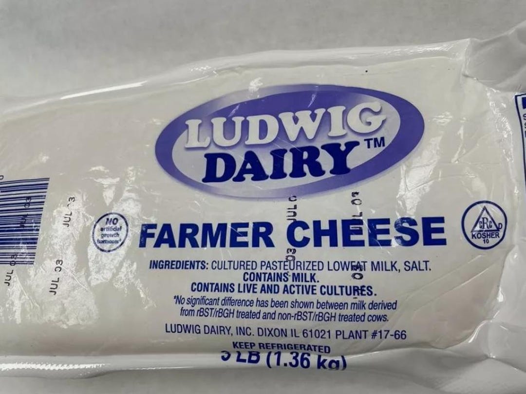Friendship Dairies Farmer Cheese { Na Pierożki } or Ludwig Dairy Farmer ...
