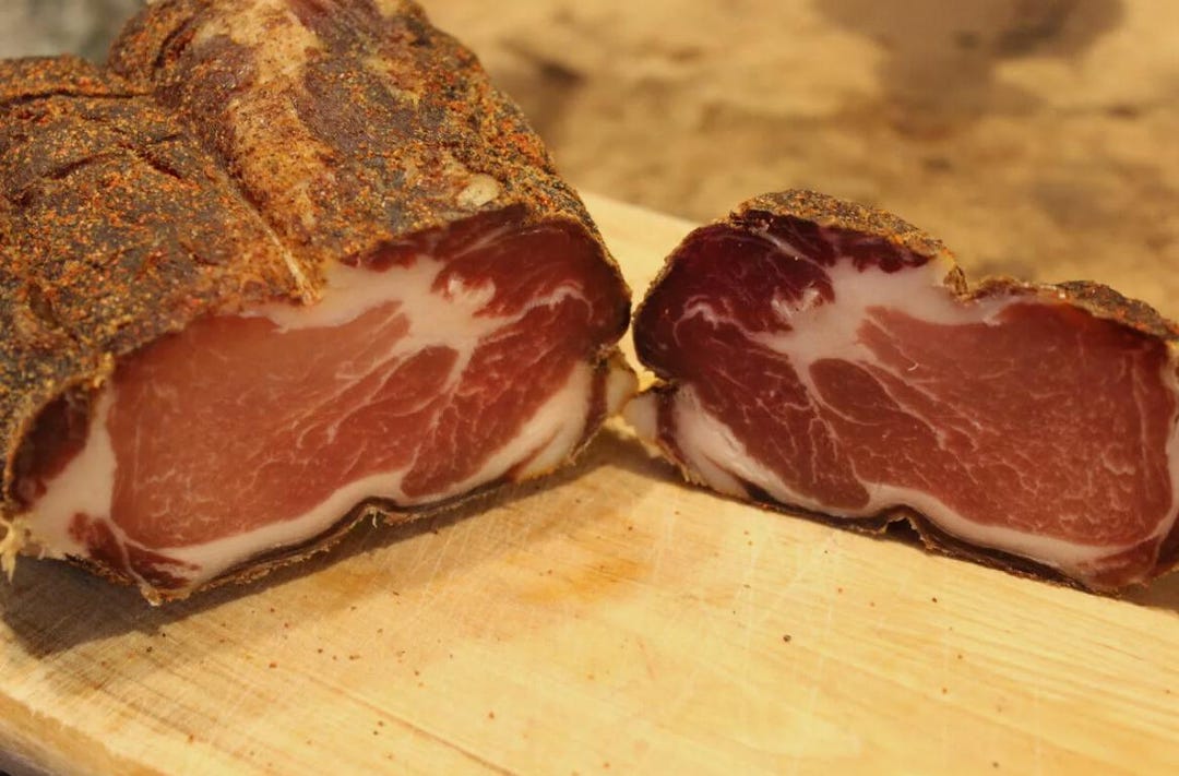 LONZA ITALIAN Dry CURED Pork Hot/swee!! Us Selller !! 1lb - Etsy