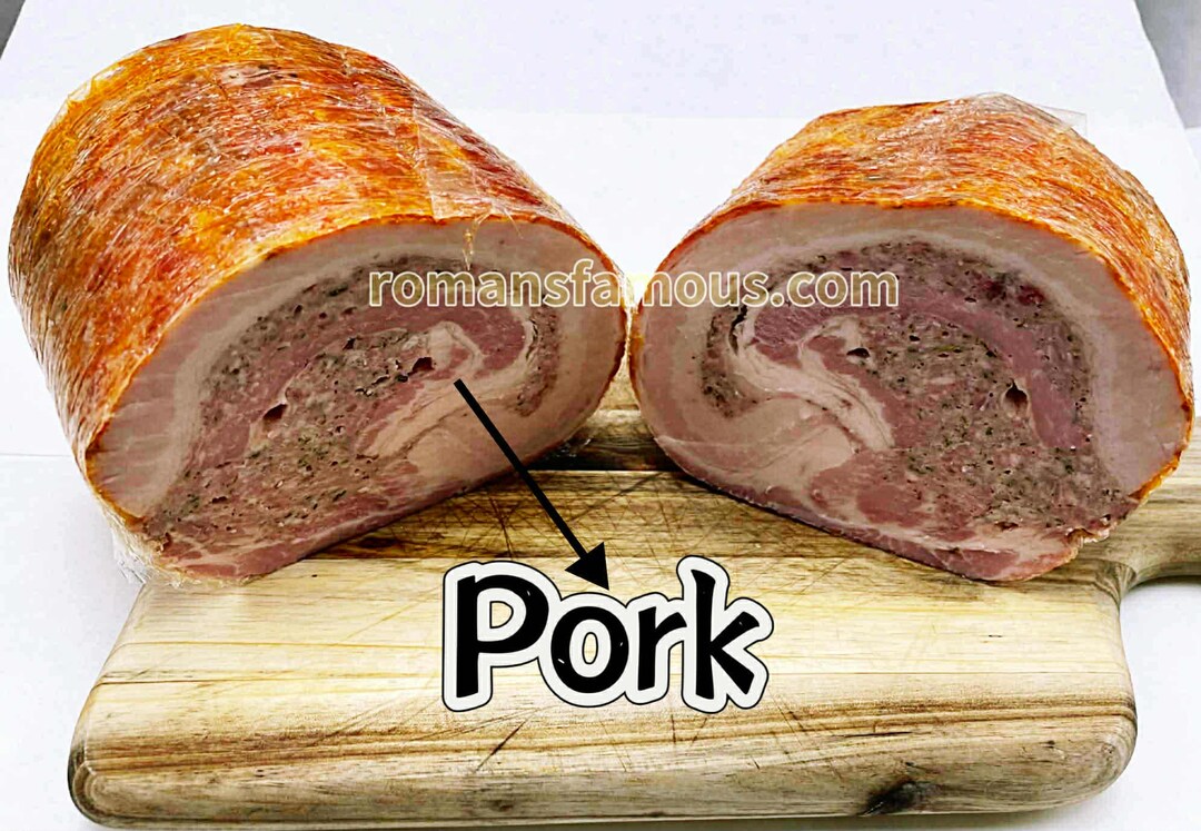 Rullepølse Pork Loaf -unsliced - Etsy Australia