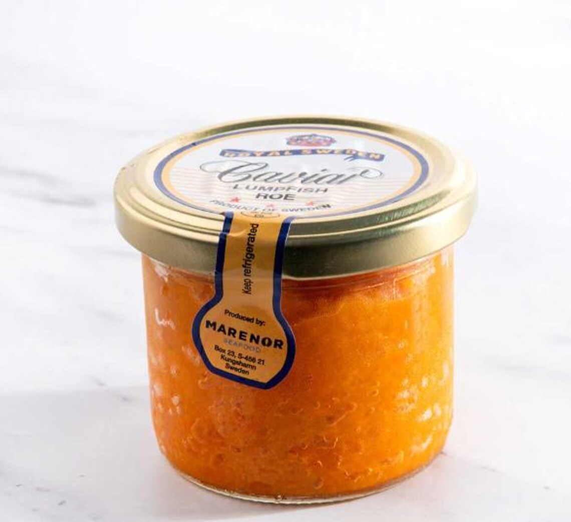 Royal Sweden Lumpfish Roe RED Caviar,3.5oz/100g 1 Jar - Etsy