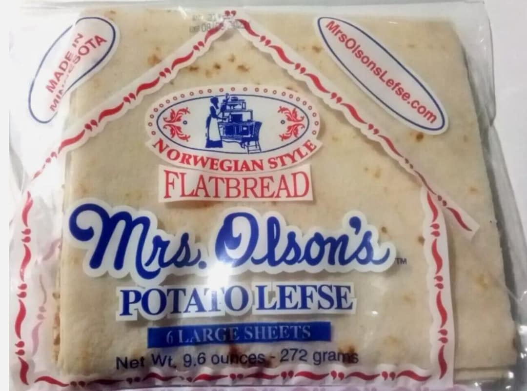 Mrs. Olson's Potato Lefse 10 Oz, Norwegian Style !! Us Seller !! - Etsy