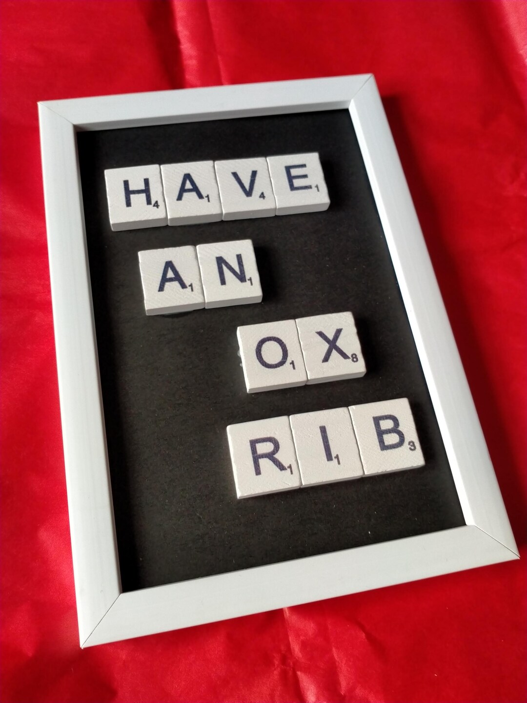 Good Omens Inspired Aziraphale and Crowley have an Ox Rib Framed Wall ...