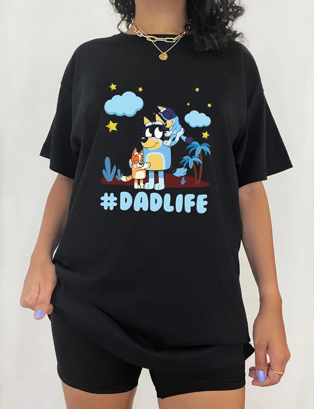 Funny Dad Life Bluey Shirt Bluey Family Shirt Bluey and - Etsy
