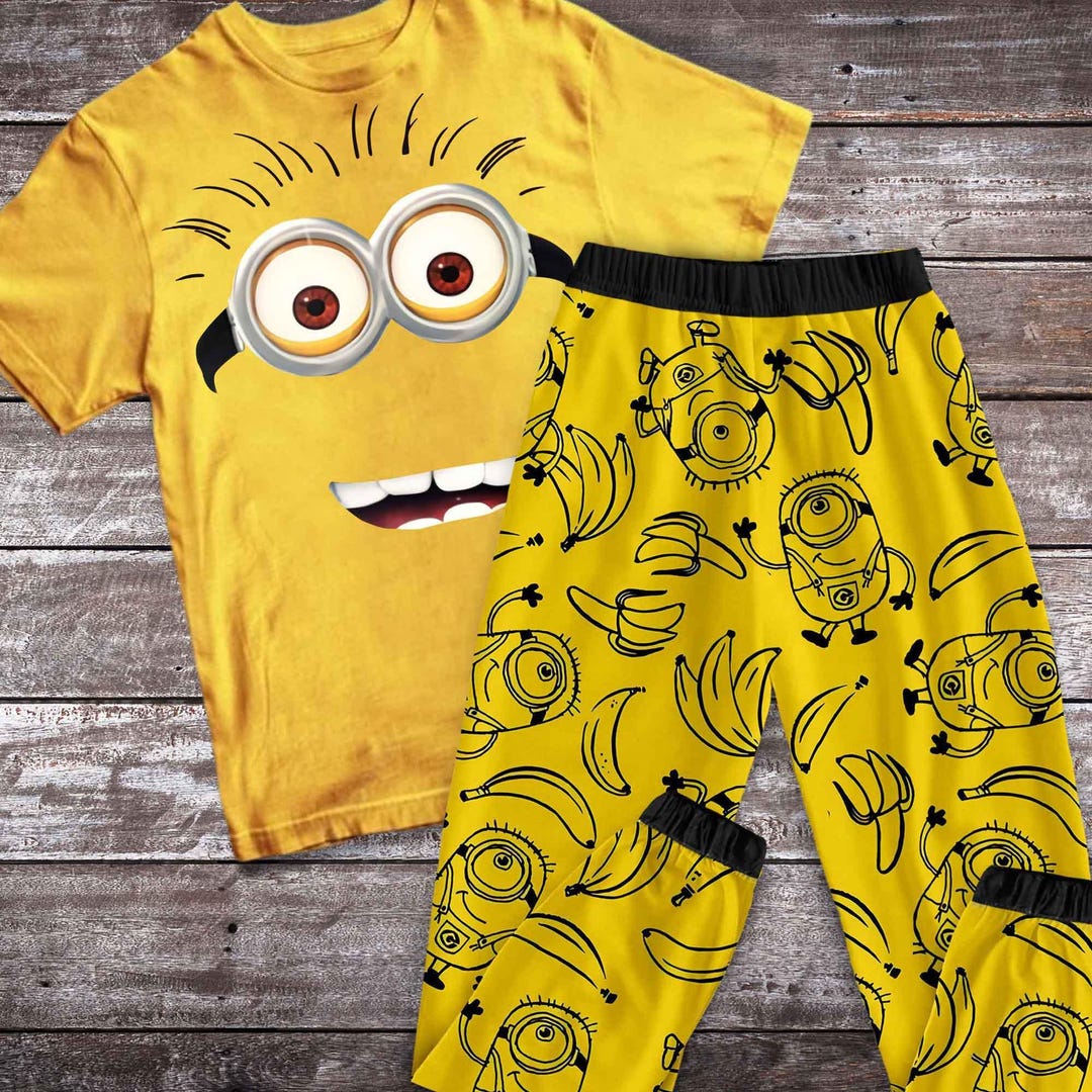 Minions Pajama Set, Personalized Family Christmas Pajamas - Etsy