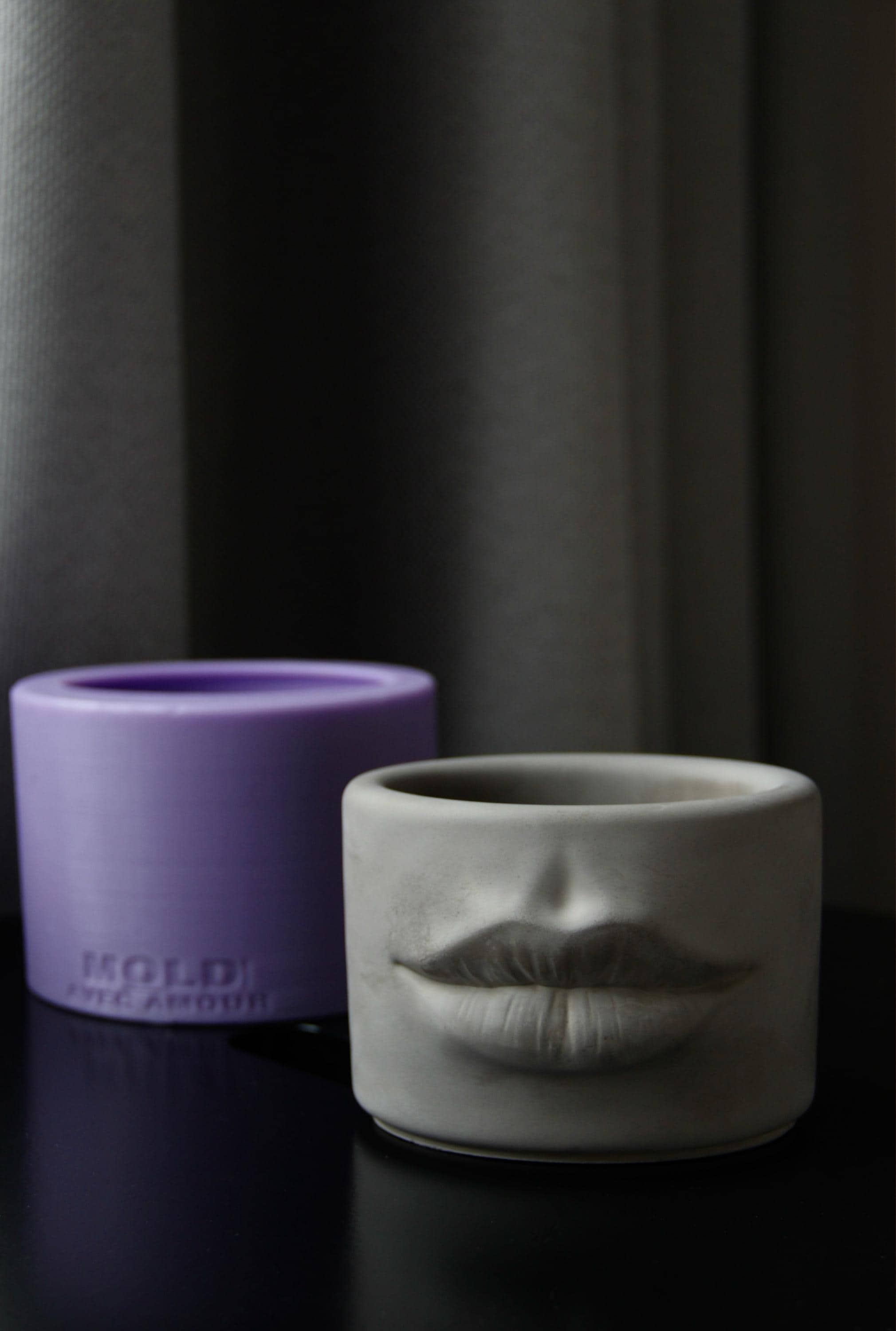 Lips Mold, Pout Mold, Kiss Mold Sculpted Lips Mold, Glossy Lips Mold ...