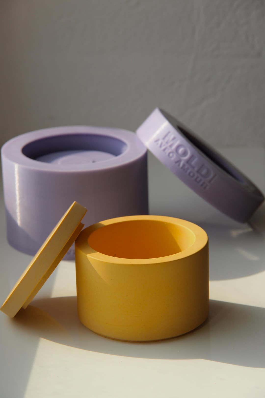 Mold Medium, Plaster Pot Silicone Mold, Mold for Candles, Silicone ...