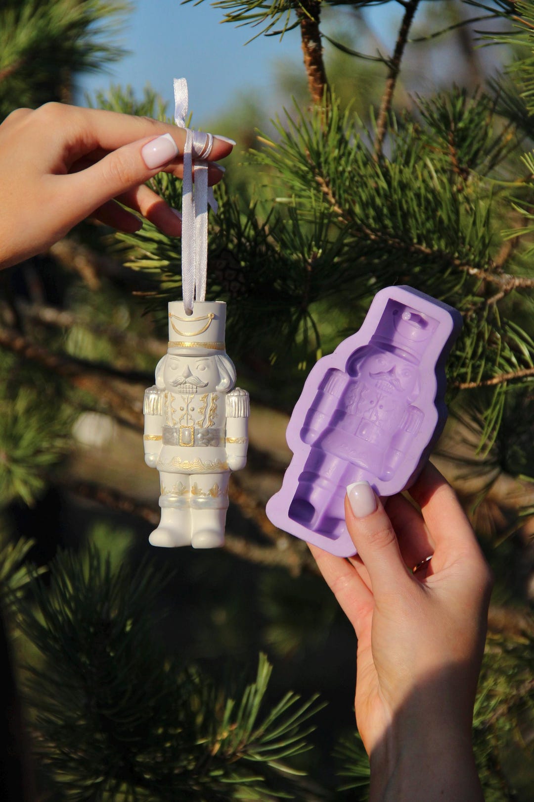 Christmas Toy Nutcracker Mold Silicone for Plaster - Etsy