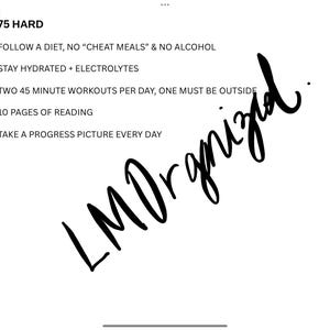 75 HARD PRINTABLE PDF - Etsy