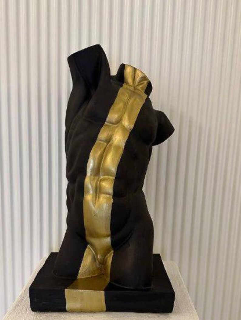 Male Torso Statue , Handmade Sculpture Abstract Busts Statue Decor ...