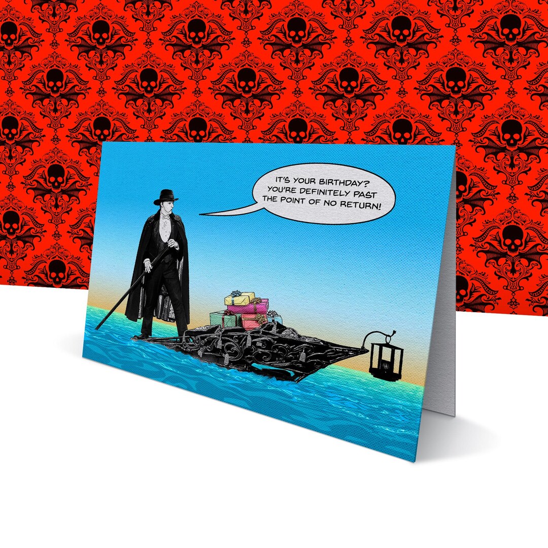 The Phantom of the Opera Inspired Birthday Card , Broadway Birthday ...