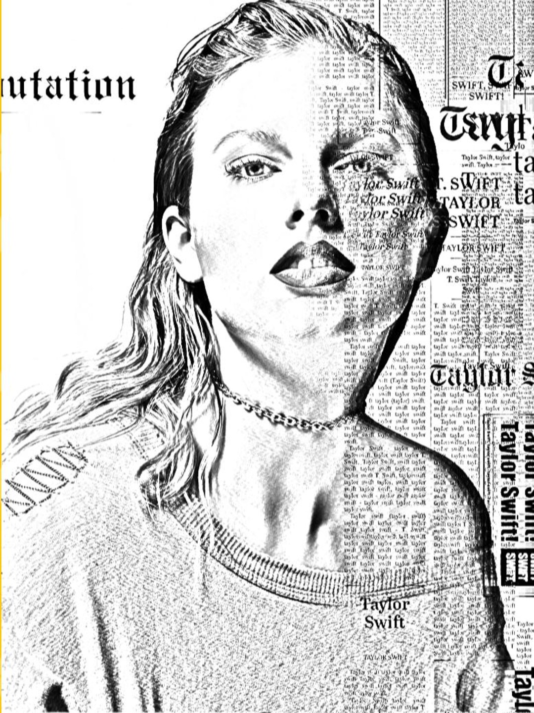 Printable Taylor Swift Coloring Book Pages - Etsy