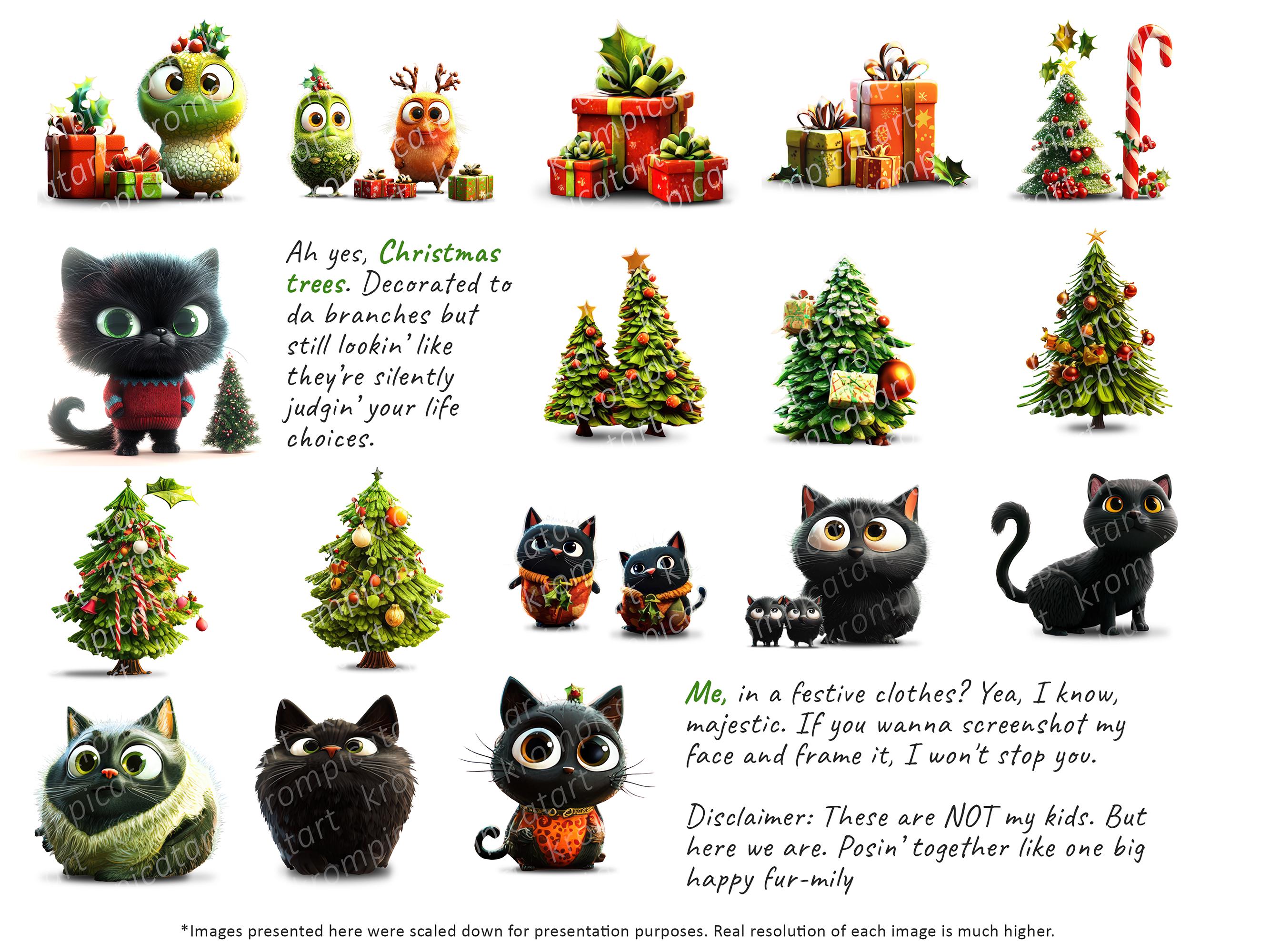 75+ Christmas Clipart, Holiday Monster Clipart Images, Alien Clipart ...