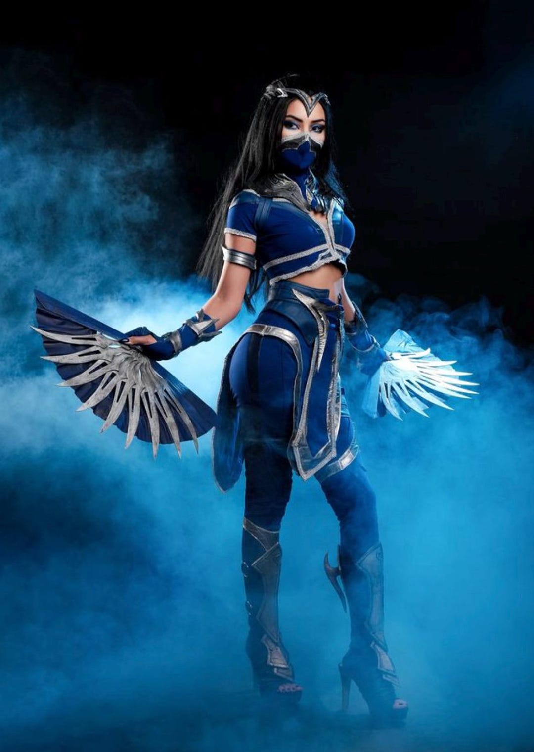 Kitana Cosplay Costume: Mortal Kombat 1 Inspired Full Set - Etsy