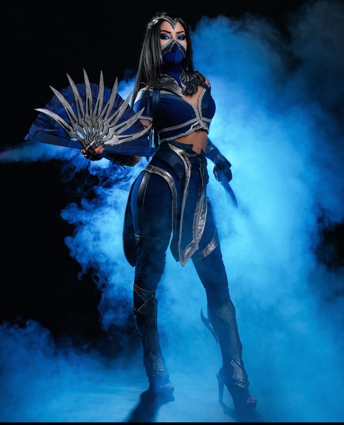 Kitana Cosplay Costume: Mortal Kombat 1 Inspired Full Set - Etsy