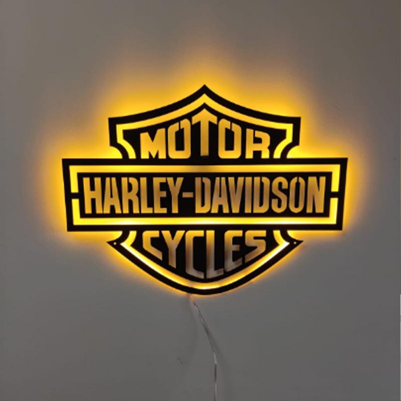 Harley Davidson Sign - Etsy