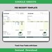 Fee Receipt Template, Digital Download, Editable Google Sheets, Easy-to ...