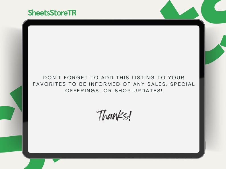 Housekeeping Inventory Template, Digital Download, Editable Google ...