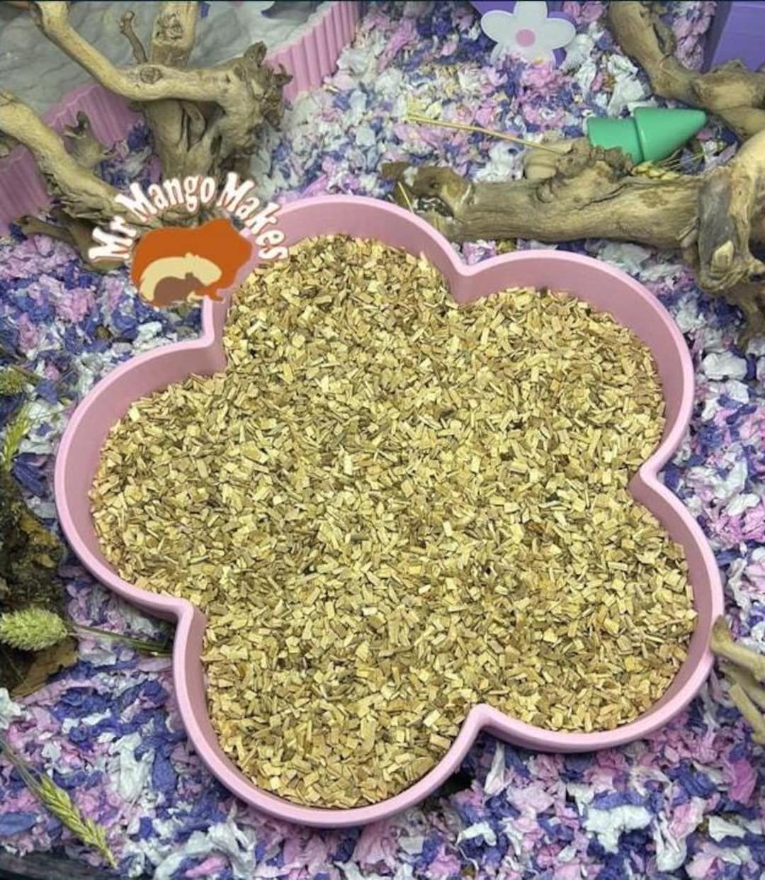 Hamster Flower Sand Tray, Hamster Dig Box, Mouse, Gerbil, Small Animal ...