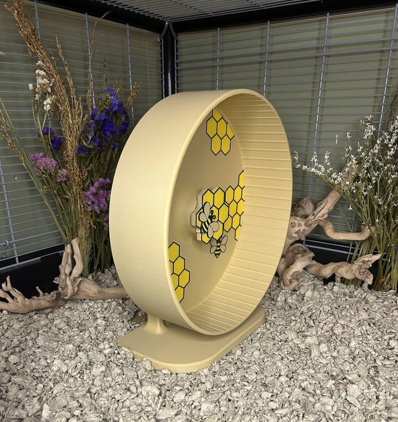Silent Bee Hamster Wheel, Mouse Wheel, Gerbil Wheel, Hamster ...