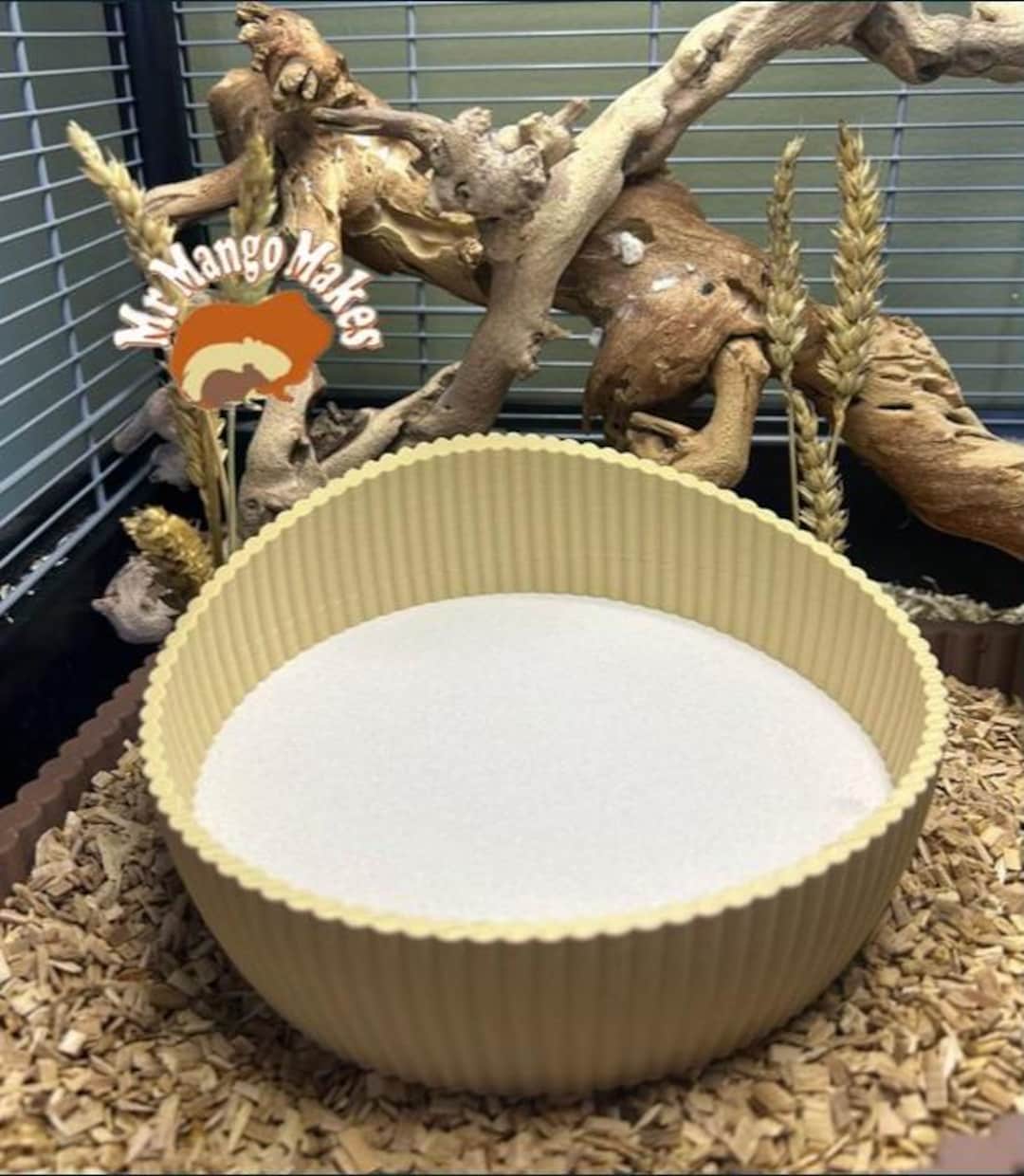 Hamster Round Sand Bath, Hamster Dig Box, Small Animal Sand Bath ...