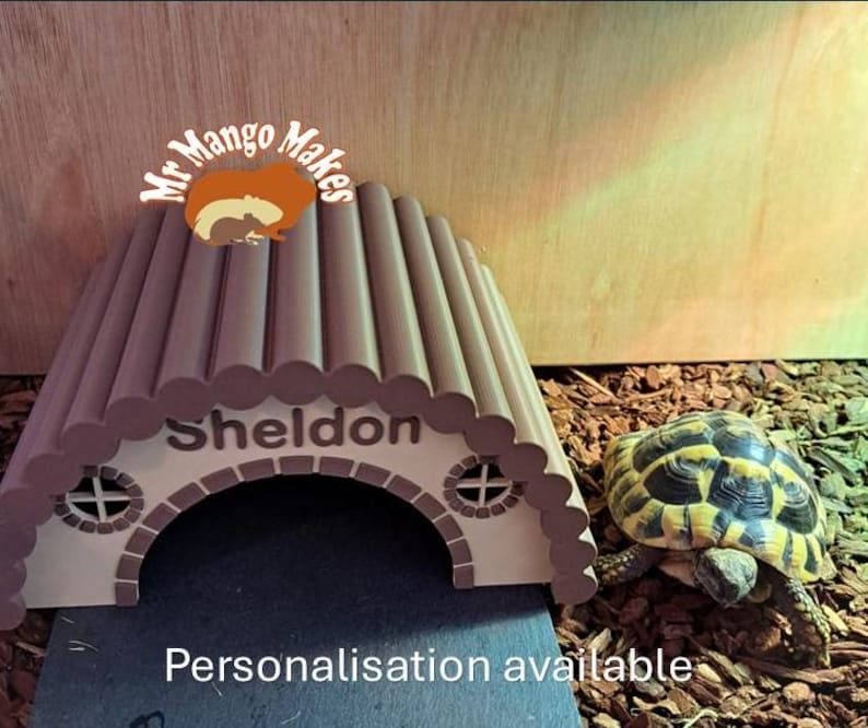 Tortoise Hide Hobbit House, Reptile Hide, Mouse Hide, Hamster Hide ...