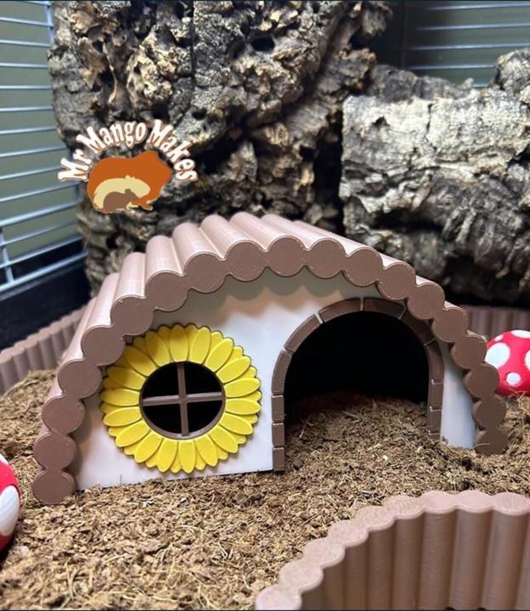 Hamster Sunflower Hide, Reptile Hide, Mouse Hide, Hamster Hide, Hamster ...