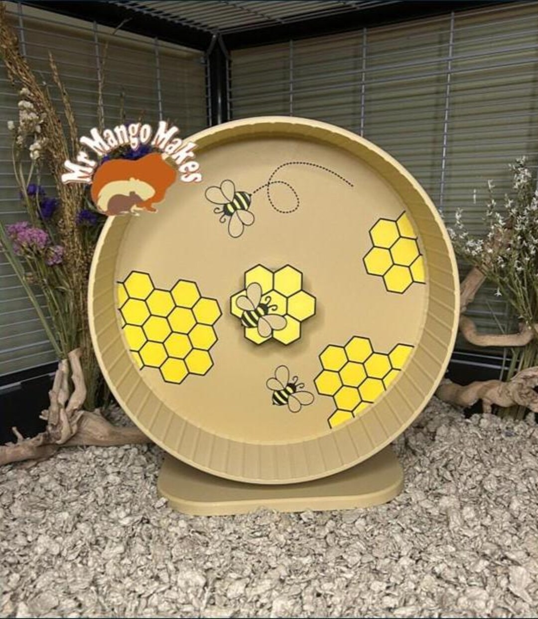Silent Bee Hamster Wheel, Mouse Wheel, Gerbil Wheel, Hamster ...