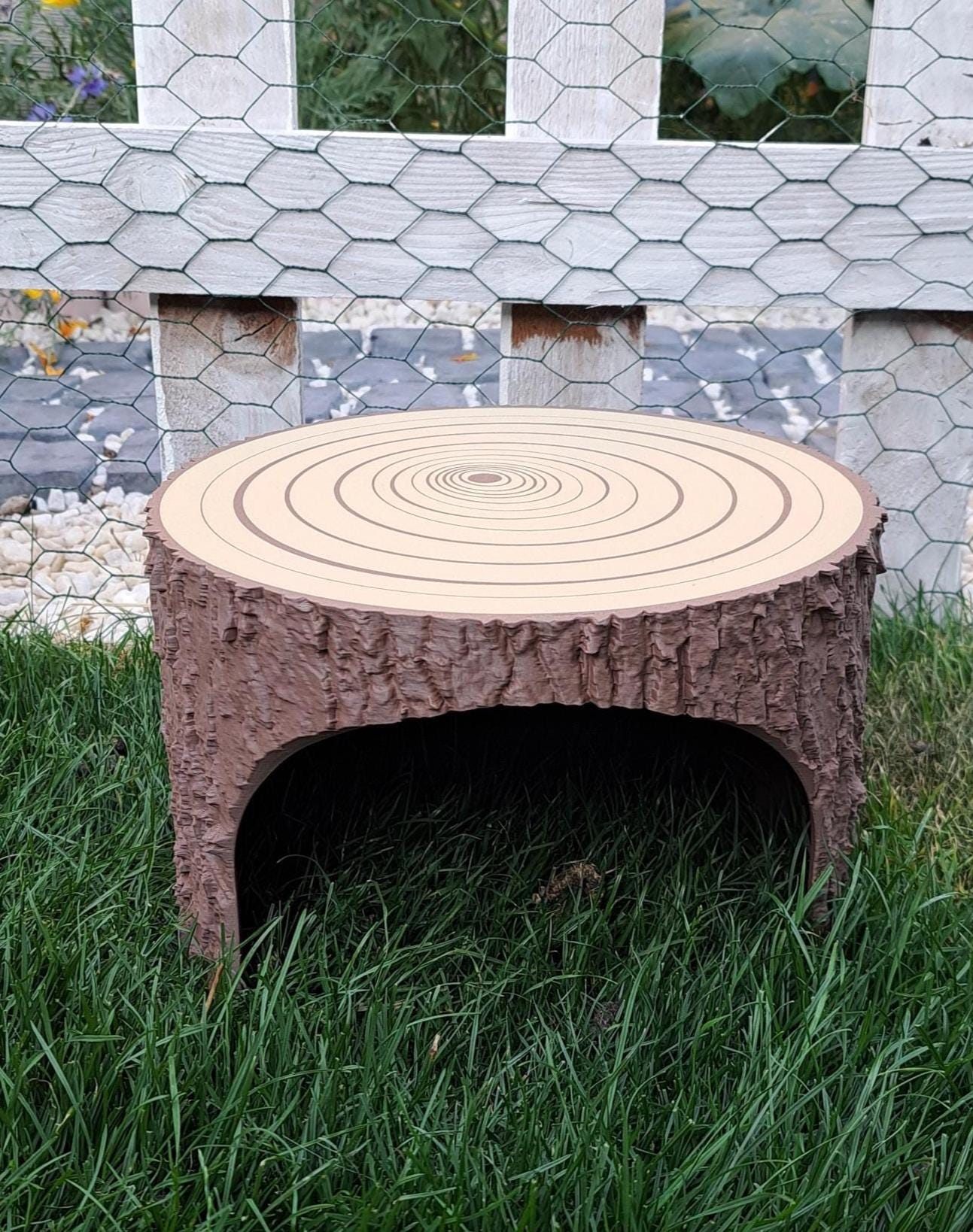 Tortoise Hide Tree Stump Hide, Reptile Hide, Natural Hide, Mouse Hide ...