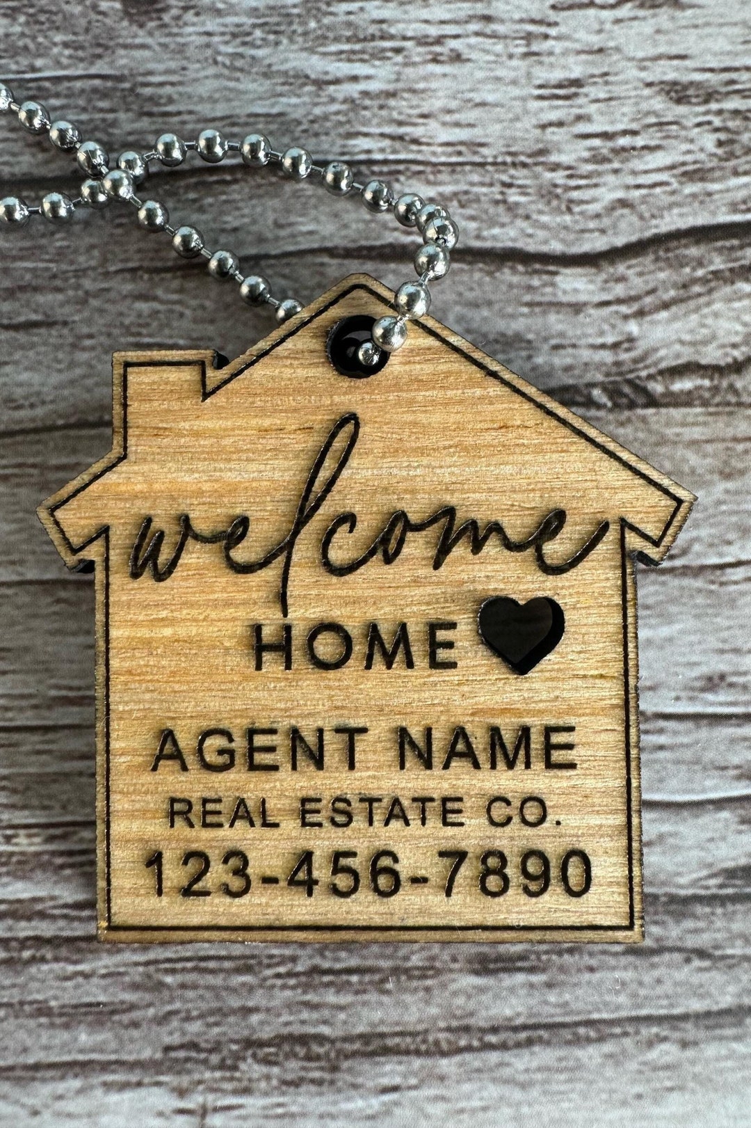 Realtor Keychains - Etsy