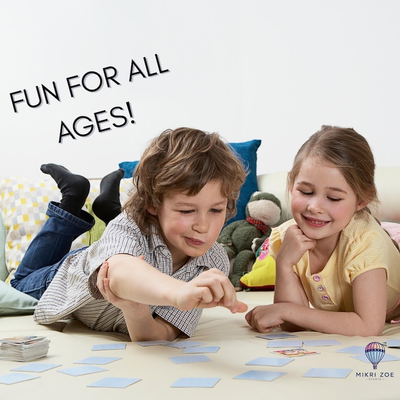 Memory Game in English - Body Parts: Kids Printable Matching Card Game ...