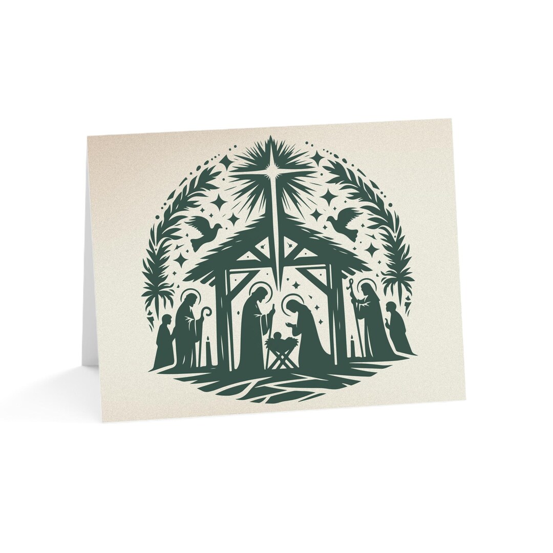 Orthodox Christmas Card Christ is Born Glorify Him - Etsy