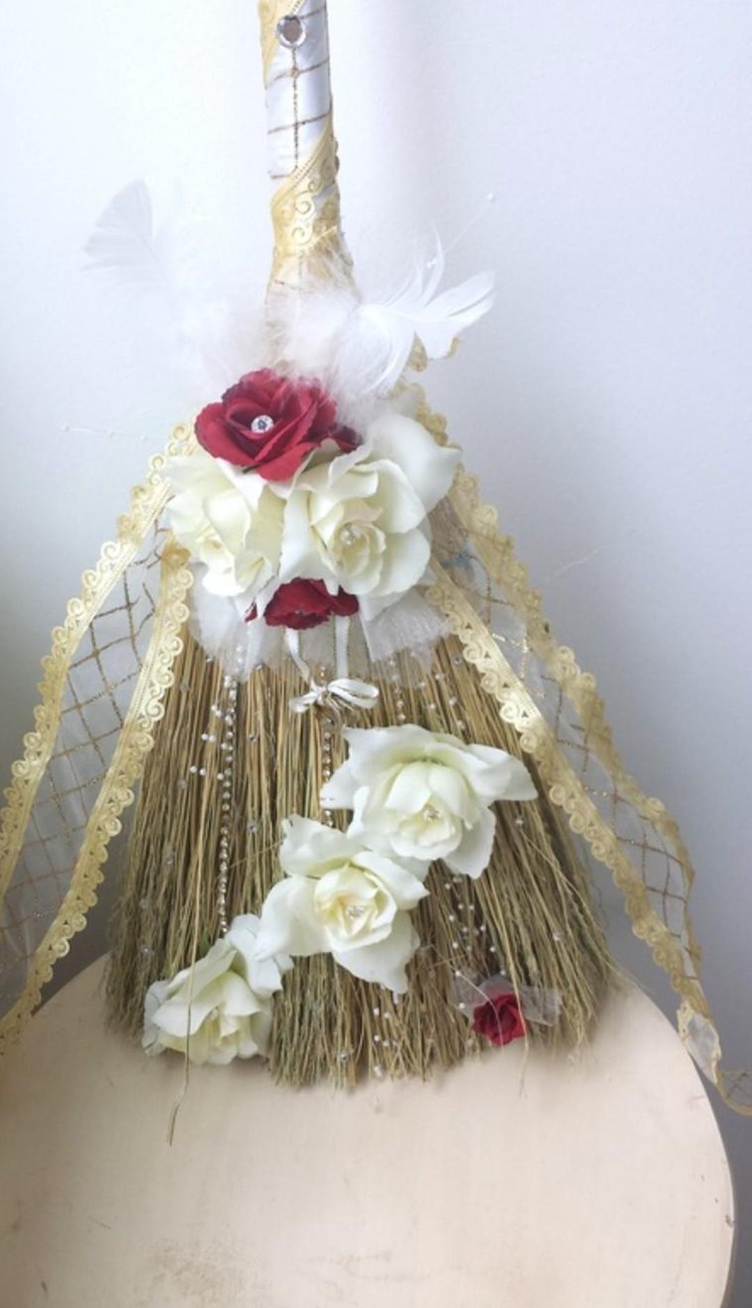 CUSTOM Wedding "jump" Broom. MADE to ORDER! Tell Us Your Color(s ...