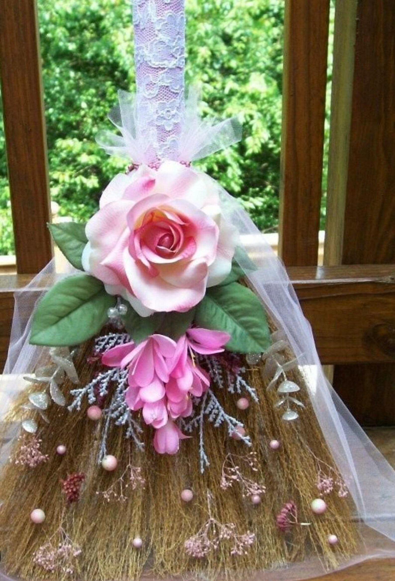 CUSTOM Wedding "jump" Broom. MADE to ORDER! Tell Us Your Color(s ...