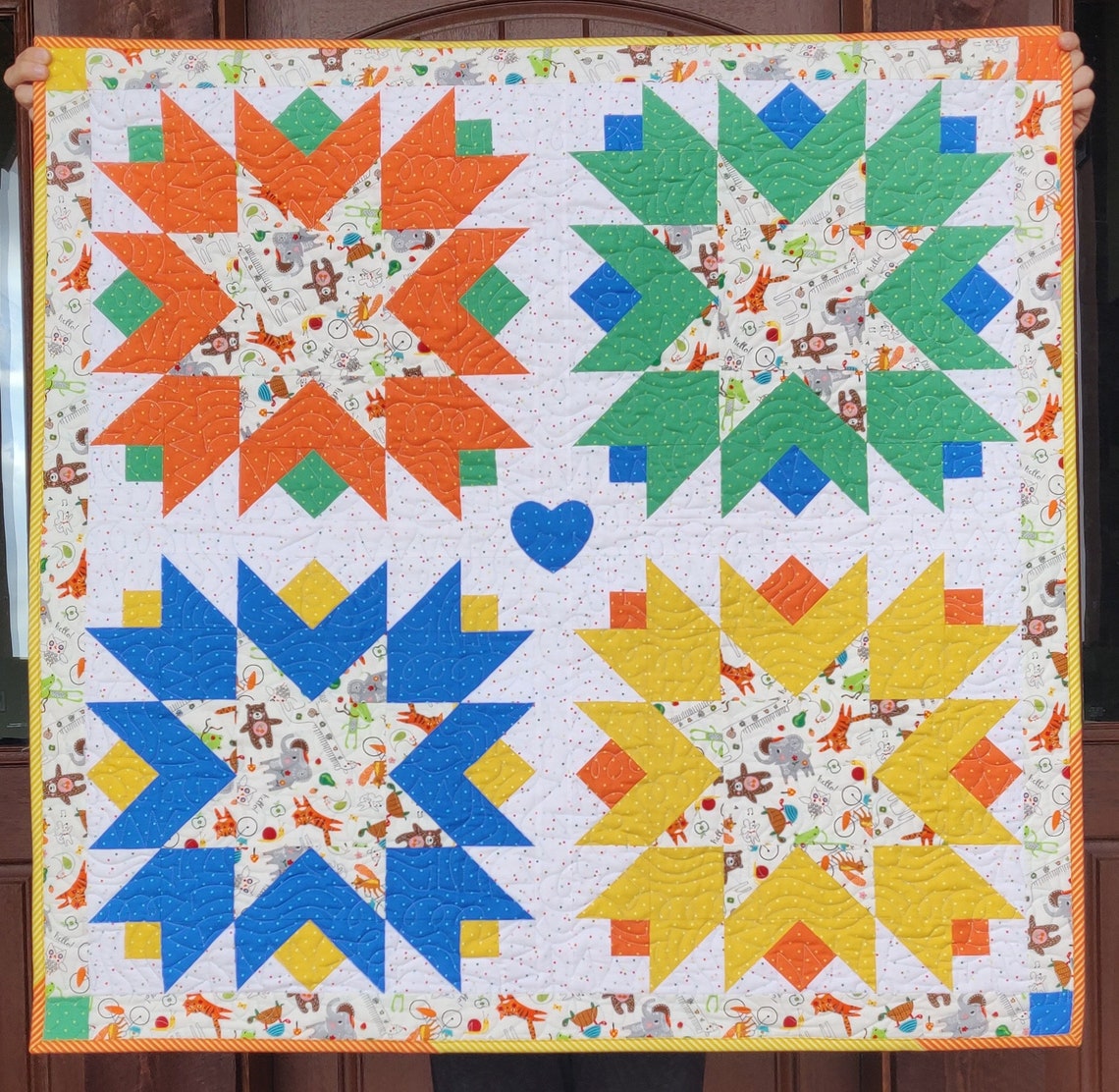 Queen Anne Quilt Pattern PDF Download - Etsy