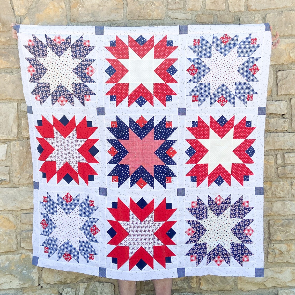 Queen Anne Quilt Pattern PDF Download - Etsy