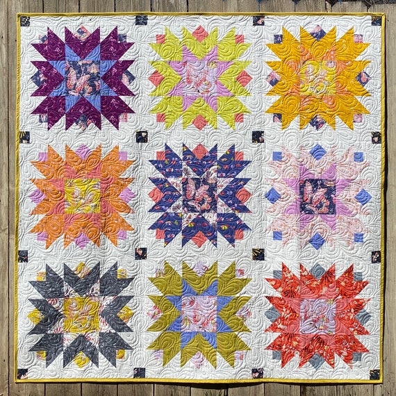 Queen Anne Quilt Pattern PDF Download | Etsy