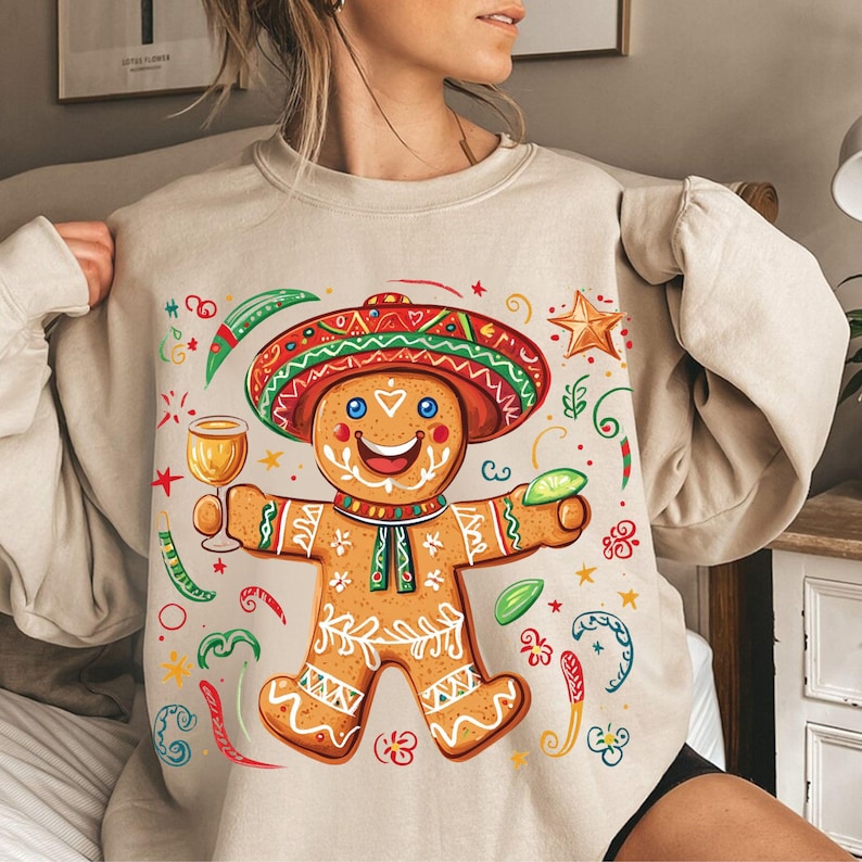 Mexican Gingerbread Man Png, Feliz Navidad, Mexican Christmas Png ...