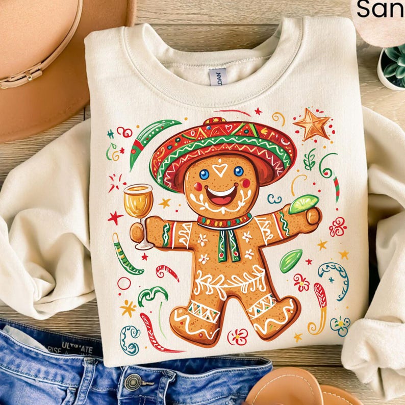 Mexican Gingerbread Man Png, Feliz Navidad, Mexican Christmas Png ...